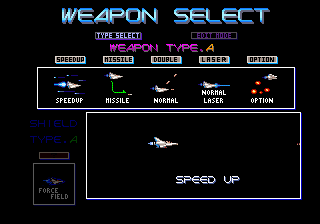 Screenshot of Gradius III (Arcade, 1989) - MobyGames