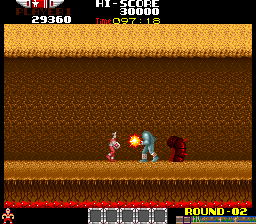 Screenshot of Rygar (Arcade, 1986) - MobyGames