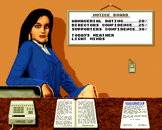 Screenshot of Premier Manager 2 (Amiga, 1993) - MobyGames