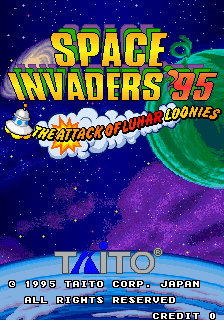Space Invaders '95: The Attack of Lunar Loonies (1995) - MobyGames