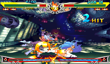 Screenshot of Darkstalkers 3 (Arcade, 1997) - MobyGames