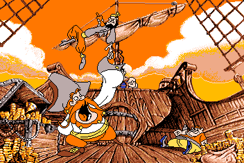 Screenshot of Dragon's Lair III: The Curse of Mordread (Amiga, 1992 ...