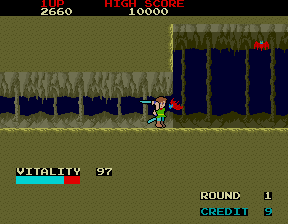 Screenshot of Dragon Buster (Arcade, 1985) - MobyGames