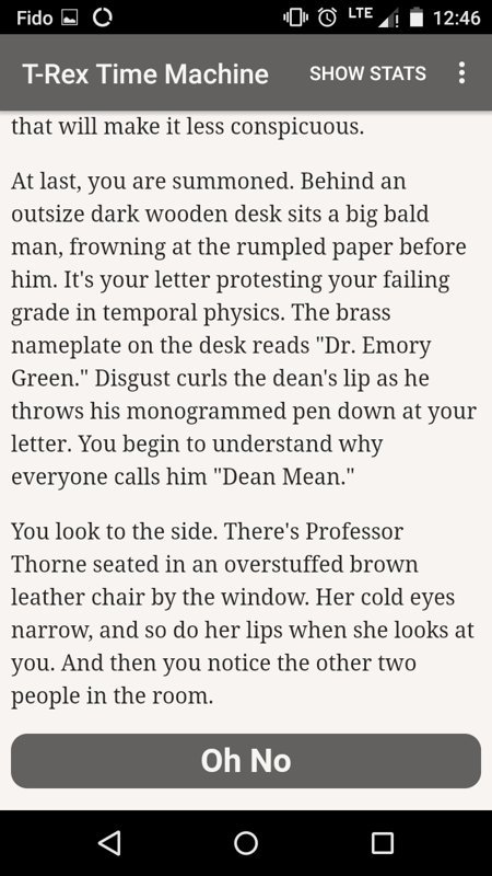 Screenshot of T-Rex Time Machine (Android, 2017) - MobyGames