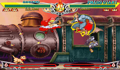 Screenshot of Darkstalkers 3 (Arcade, 1997) - MobyGames