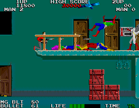 Screenshot of Rolling Thunder (Arcade, 1986) - MobyGames