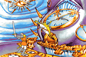 Screenshot of Dragon's Lair III: The Curse of Mordread (Amiga, 1992 ...