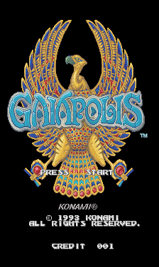 Screenshot of Gaiapolis (Arcade, 1993) - MobyGames