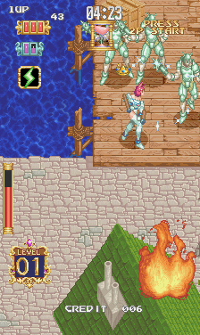 Screenshot of Gaiapolis (Arcade, 1993) - MobyGames