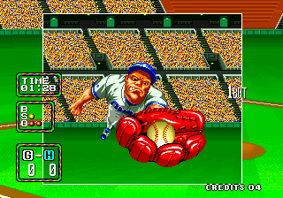 Screenshot of Baseball Stars 2 (Arcade, 1992) - MobyGames