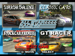 Screenshot of All Star Racing (PlayStation, 2002) - MobyGames