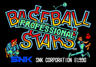 Screenshot of Baseball Stars Professional (Arcade, 1990) - MobyGames