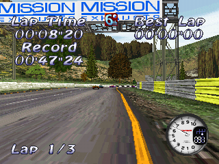 Screenshot of All Star Racing (PlayStation, 2001) - MobyGames