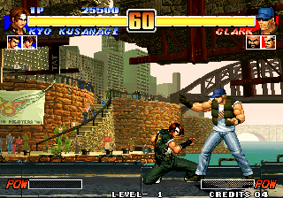 Screenshot of The King of Fighters '96 (Arcade, 1996) - MobyGames