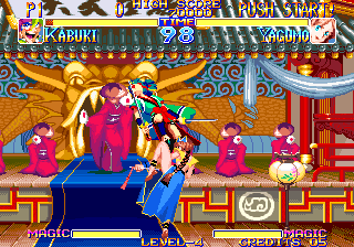 Screenshot of Kabuki Klash (Arcade, 1995) - MobyGames