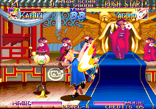 Screenshot of Kabuki Klash (Arcade, 1995) - MobyGames