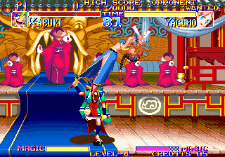 Screenshot of Kabuki Klash (Arcade, 1995) - MobyGames