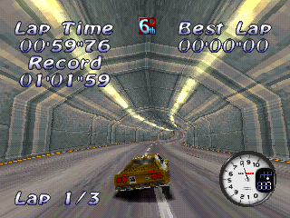 Screenshot of All Star Racing (PlayStation, 2001) - MobyGames