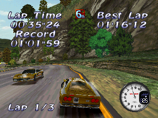 Screenshot of All Star Racing (PlayStation, 2001) - MobyGames