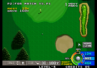 Screenshot of Neo Turf Masters (Arcade, 1996) - MobyGames