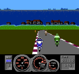 Screenshot of Top-Rider (NES, 1988) - MobyGames