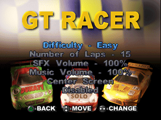 Screenshot of All Star Racing (PlayStation, 2001) - MobyGames