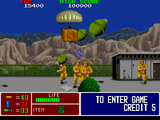Screenshot of Operation Thunderbolt (Arcade, 1988) - MobyGames