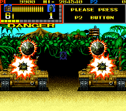 Screenshot of Mechanized Attack (Arcade, 1989) - MobyGames