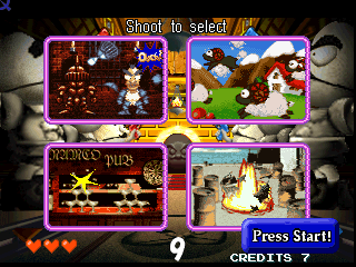 Screenshot of Point Blank 2 (Arcade, 1996) - MobyGames