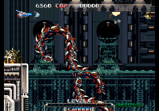 Screenshot of Pulstar (Arcade, 1995) - MobyGames