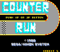 Counter Run (1988) - MobyGames