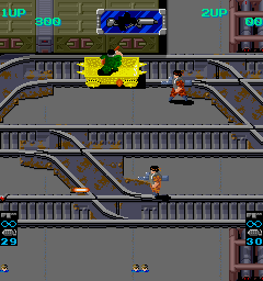 Screenshot of Heavy Barrel (Arcade, 1987) - MobyGames