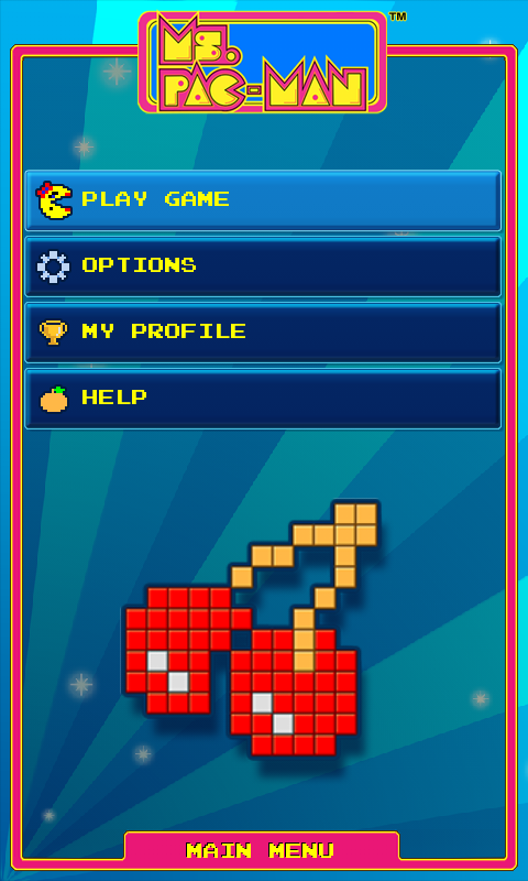 Screenshot of Ms. Pac-Man (Android, 1982) - MobyGames