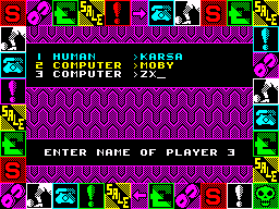 Screenshot of Soccer Rivals (ZX Spectrum, 1991) - MobyGames