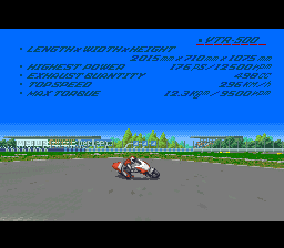 Screenshot of GP-1 Part II (SNES, 1994) - MobyGames