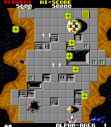 Screenshot of Megaforce (Arcade, 1984) - MobyGames