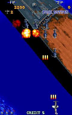 Screenshot of Zing Zing Zip (Arcade, 1992) - MobyGames