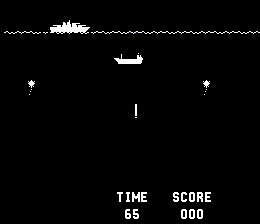 Screenshot of Sea Wolf (Arcade, 1976) - MobyGames