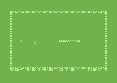 Screenshot of Extend (Commodore 64, 1997) - MobyGames