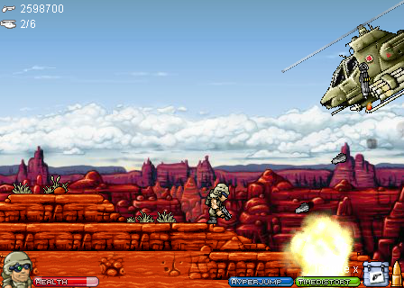 Screenshot of Heli Attack 3 (Browser, 2005) - MobyGames