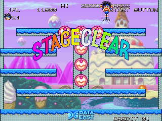 Screenshot of Diet Go Go (Arcade, 1992) - MobyGames