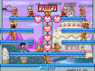 Screenshot of Diet Go Go (Arcade, 1992) - MobyGames