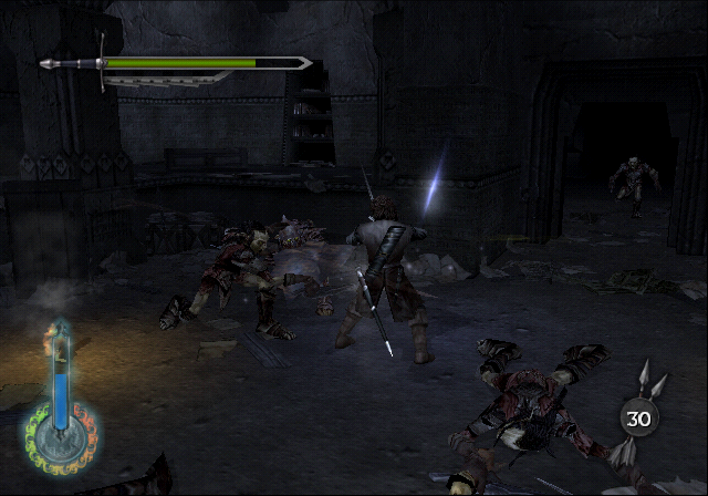 Screenshot of The Lord of the Rings: The Two Towers (PlayStation 2 ...
