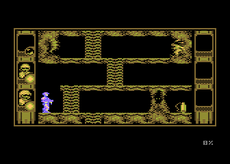 Screenshot of SOS Saturn (Atari 8-bit, 1992) - MobyGames