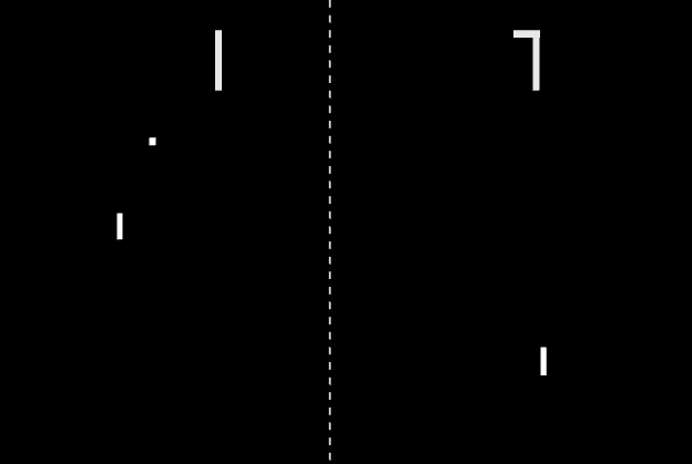 Screenshot of Pong (Arcade, 1972) - MobyGames