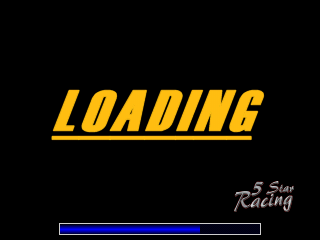 Screenshot of 5 Star Racing (PlayStation, 2003) - MobyGames