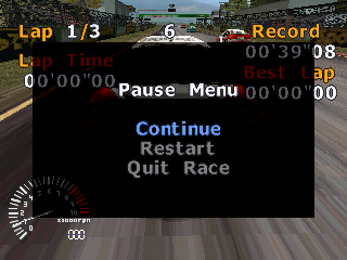 Screenshot of 5 Star Racing (PlayStation, 2003) - MobyGames