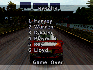 Screenshot of 5 Star Racing (PlayStation, 2003) - MobyGames