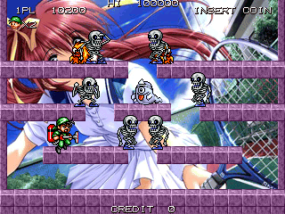 Screenshot of Jumping Pop (Arcade, 2001) - MobyGames