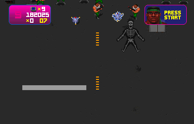 Screenshot of Total Carnage (Arcade, 1992) - MobyGames